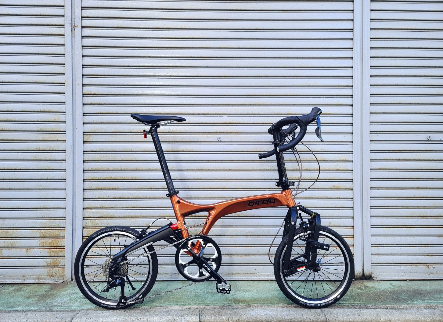 【birdy × カスタム】birdy Airのドロップハンドル化とギアカスタムをさせていただきました。